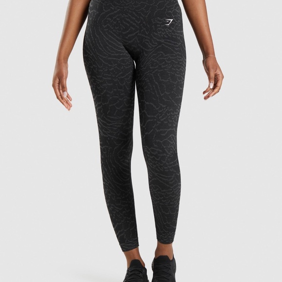 Gymshark Adapt Animal Seamless Leggings Black Gymshark